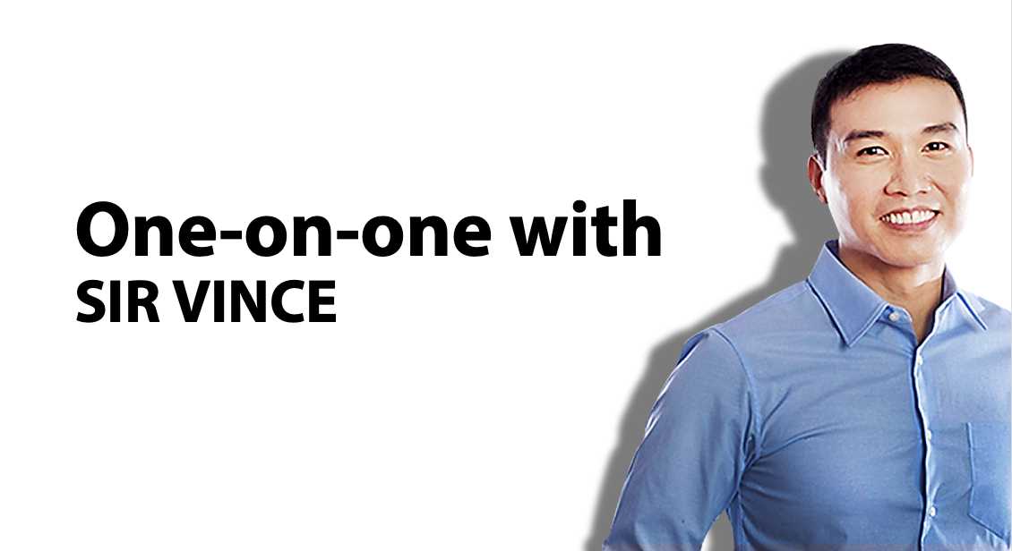 One-on-one consultation with Sir Vince - Vince Rapisura