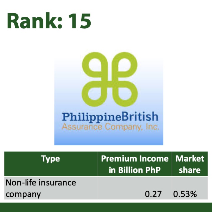 2018 Top 15 health insurance Philippine British Assurance - Vince Rapisura