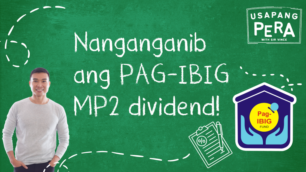 Nanganganib ang Pag-IBIG MP2 dividend! - Vince Rapisura