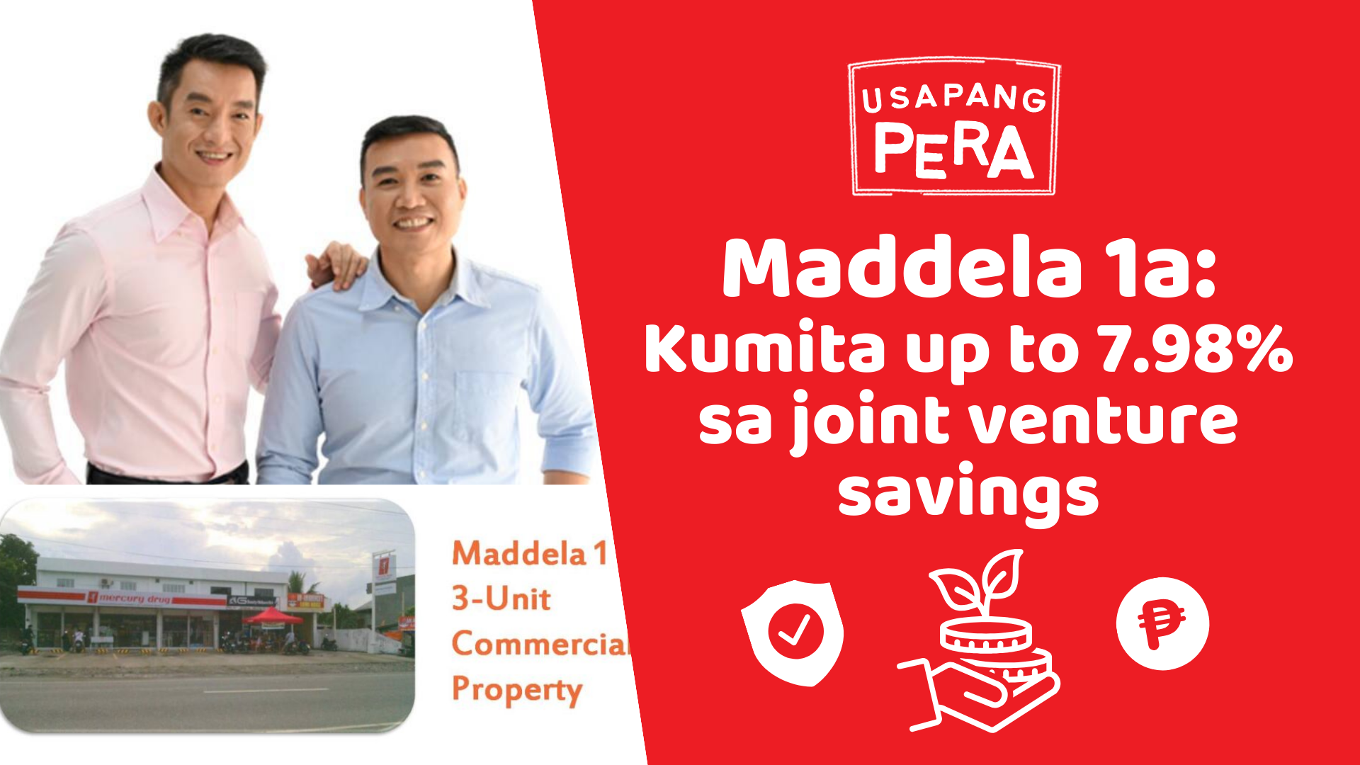Maddela 1a: Kumita up to 7.98% sa joint venture savings - Vince Rapisura